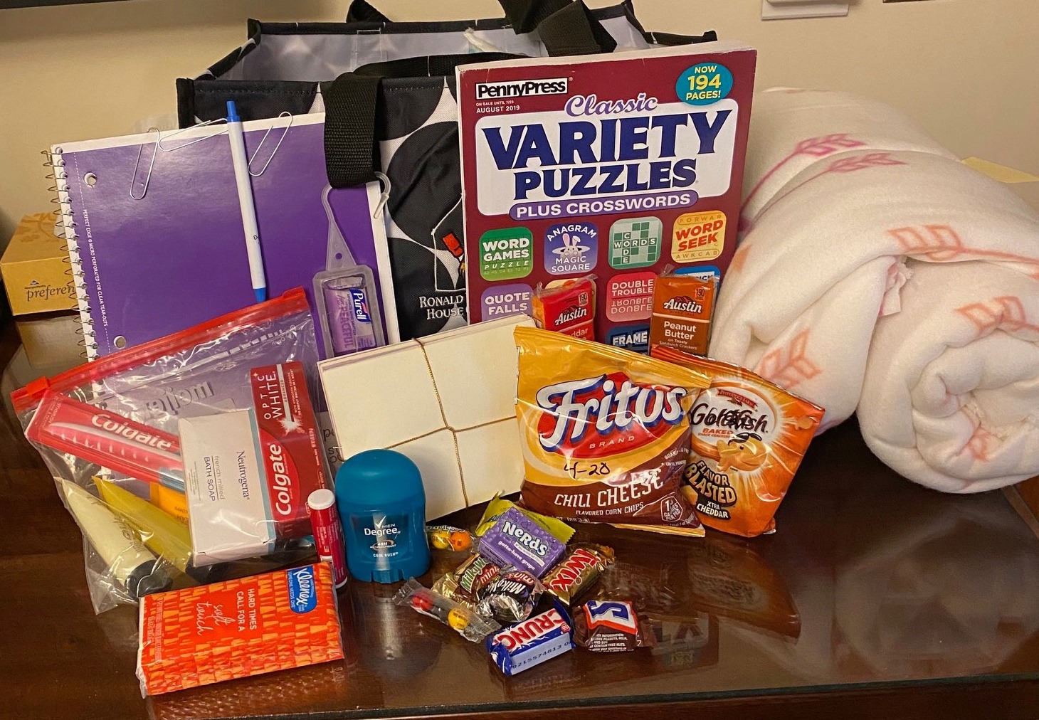 The Ronald McDonald House of Mid-Michigan donates comfort bags and food ...